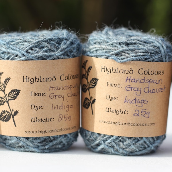Indigo Dyed Yarn - Etsy