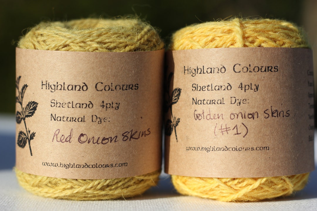 Shetland Yarn, Plant Dyed, 4ply Sock Fingering Jumper Weight, Spun in ...