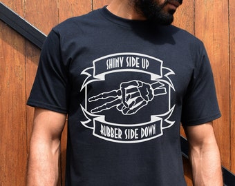 Shiny Side up Rubber Side Down Svg - Etsy