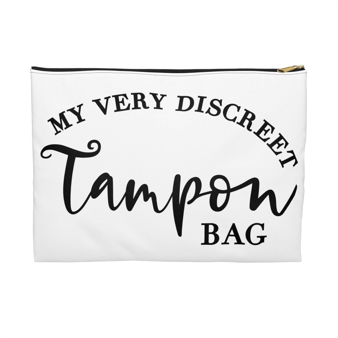 Very Discreet Tampon Bag Accessory Pouch - Etsy