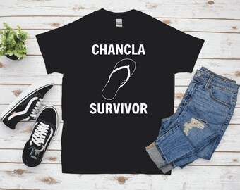 La Chancla Survivor Funny T Shirt Funny Mexican Mom Shirt - Etsy