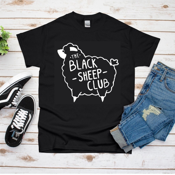 Black Sheep Tshirt - Etsy