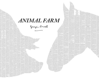Animal Typography - Etsy