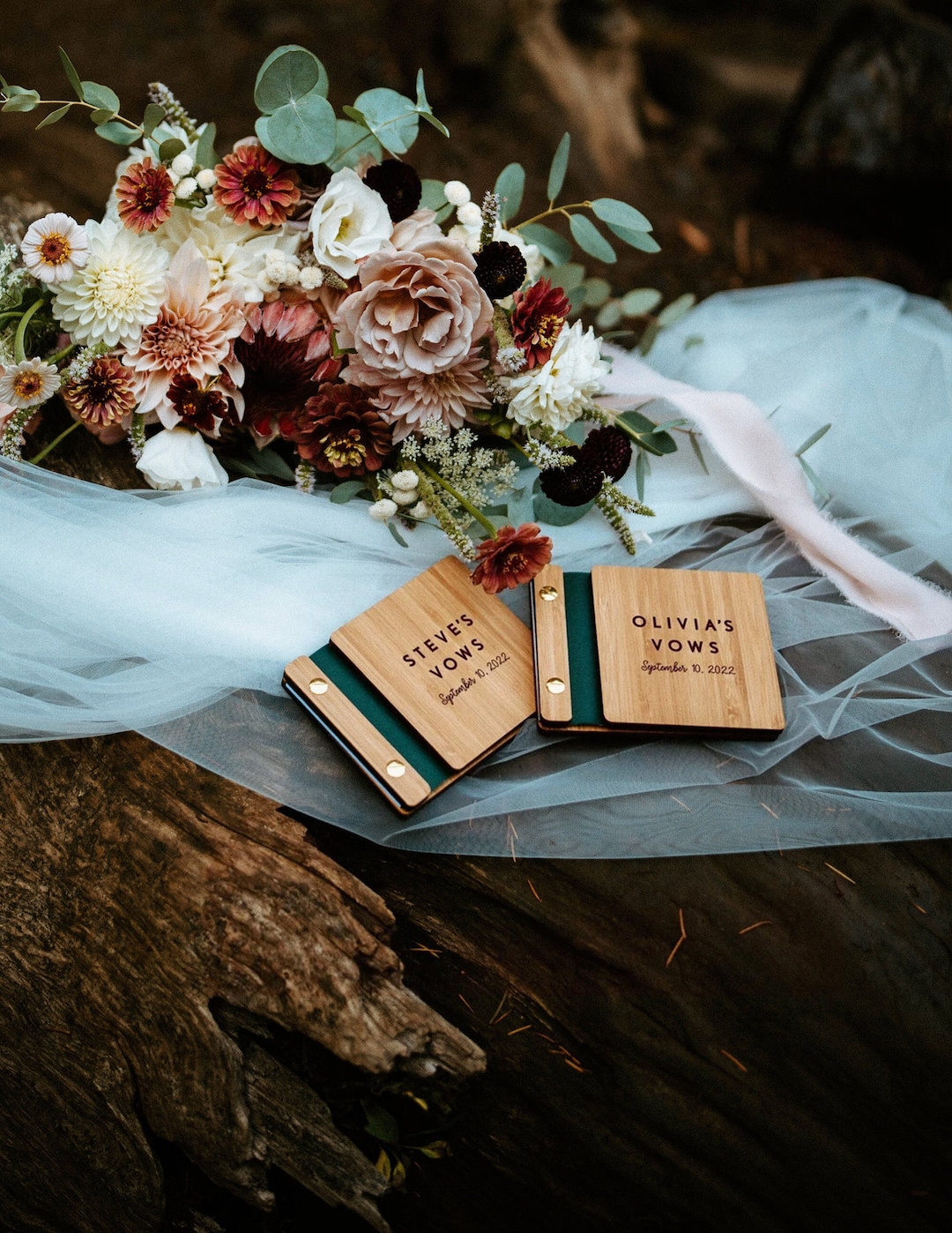 Wedding Vow Books, Vow Booklet, His and Her Vow Books, Wedding Ceremony ...