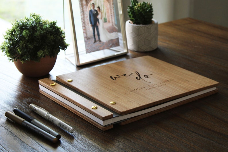 Wedding Guest Book, Wedding Sign Book, Wedding Photo Album, Wedding ...