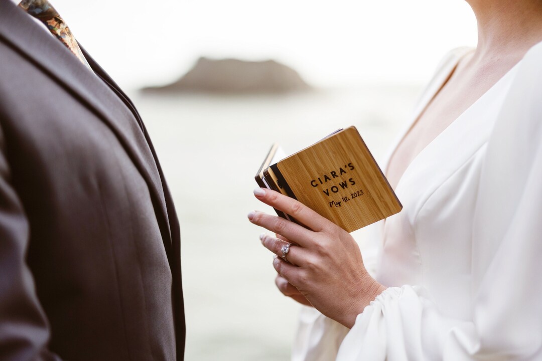 His and Her Wedding Vow Books, Wedding Ceremony Books, Our Vows ...