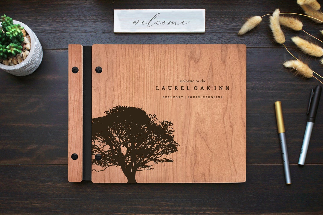 Oak Tree Airbnb Guest Book | Southern Oak Tree Guest Welcome Book ...