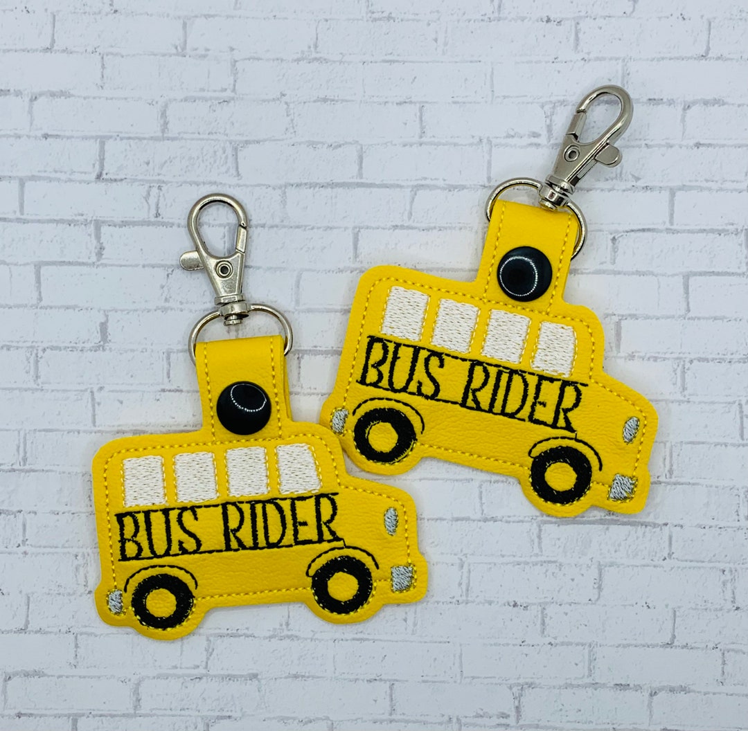 Bus Rider Backpack Tag, Bus Rider Student Tag - Etsy