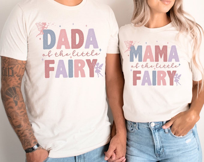 Fairy Birthday Family Shirts, Magical Floral Fairy Birthday Outfit ...