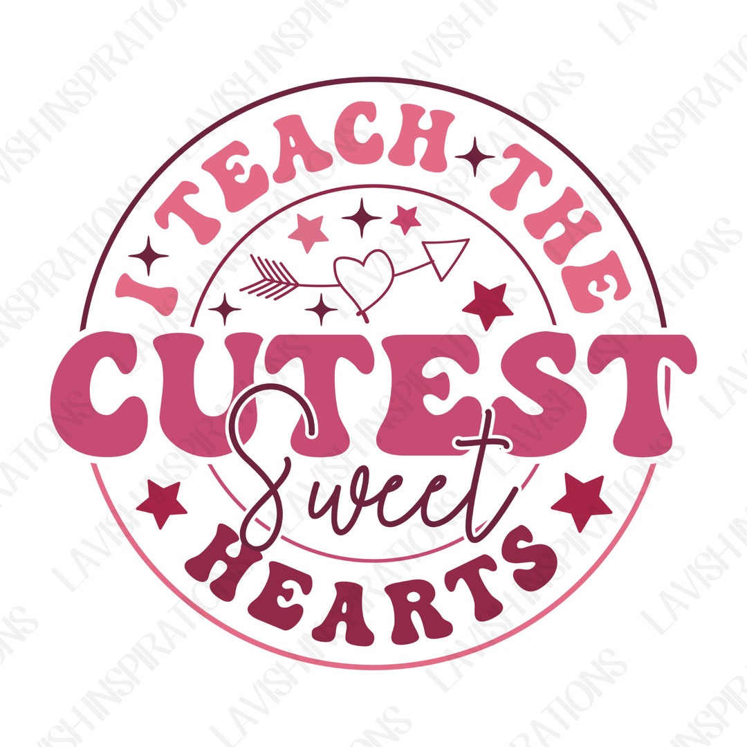 Cutest Sweethearts Retro Valentines SVG , Retro Valentine Design Svg ...