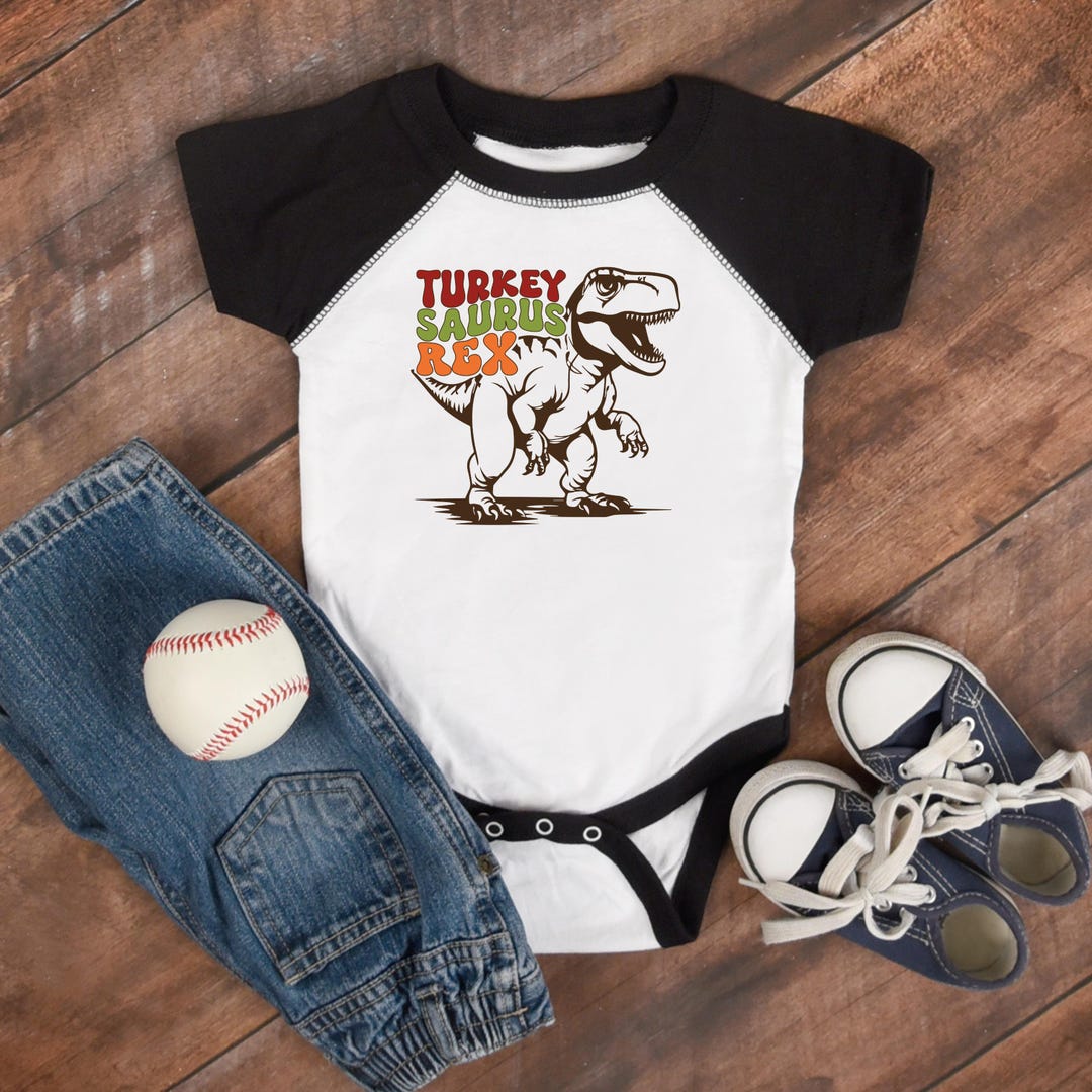 Turkey Saurus Rex, Thanksgiving Dinosaur Shirt, Thanksgiving Shirt ...