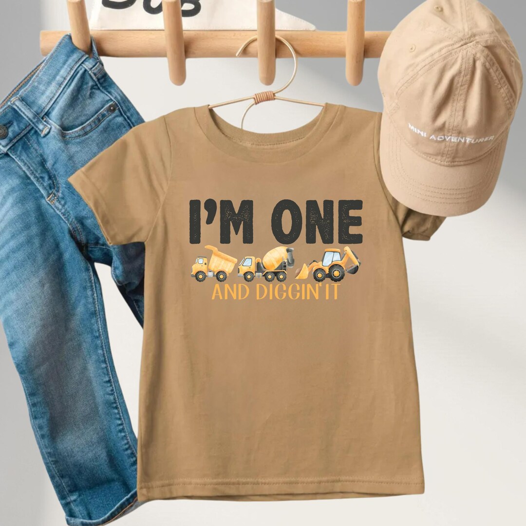 Construction Crew Matching Shirts, Birthday Construction Shirts, Diggin ...