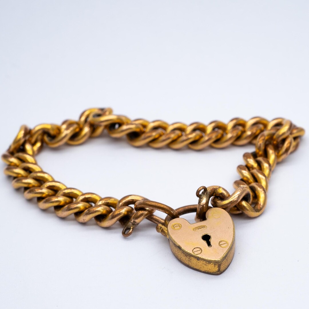 Antique Rolled Gold Bracelet - Etsy UK