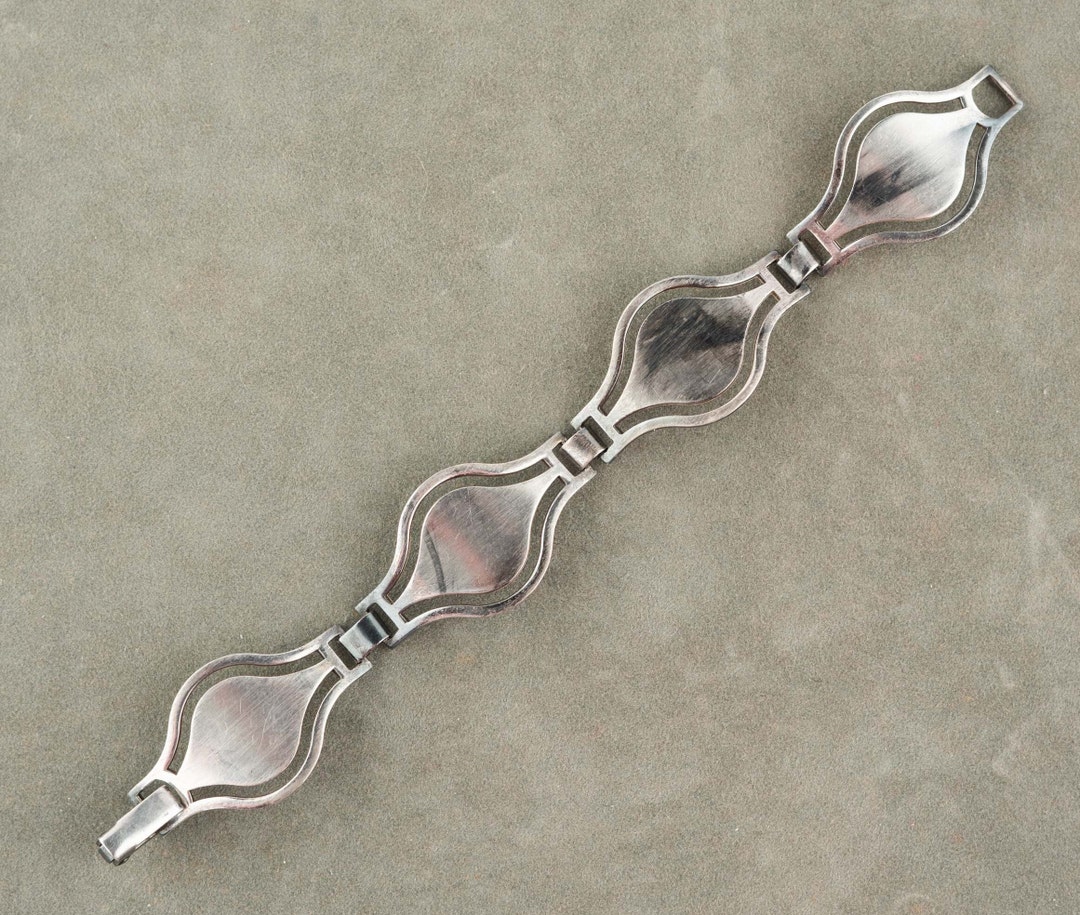Vintage C1970s Sterling Silver Andreas Daub Pforzheim Bracelet - Etsy