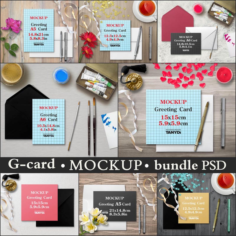 Greeting Cards A5 - Etsy