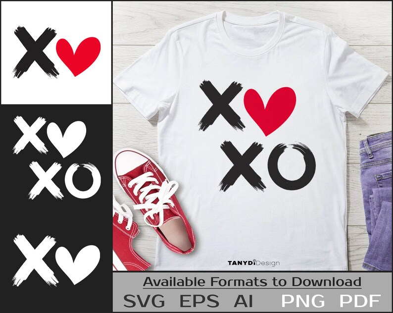 Xo Xo 2011 SVG PNG EPS Red Heart Sublimation Clipart Hand - Etsy