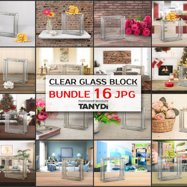 Glass Block Sticker - Etsy