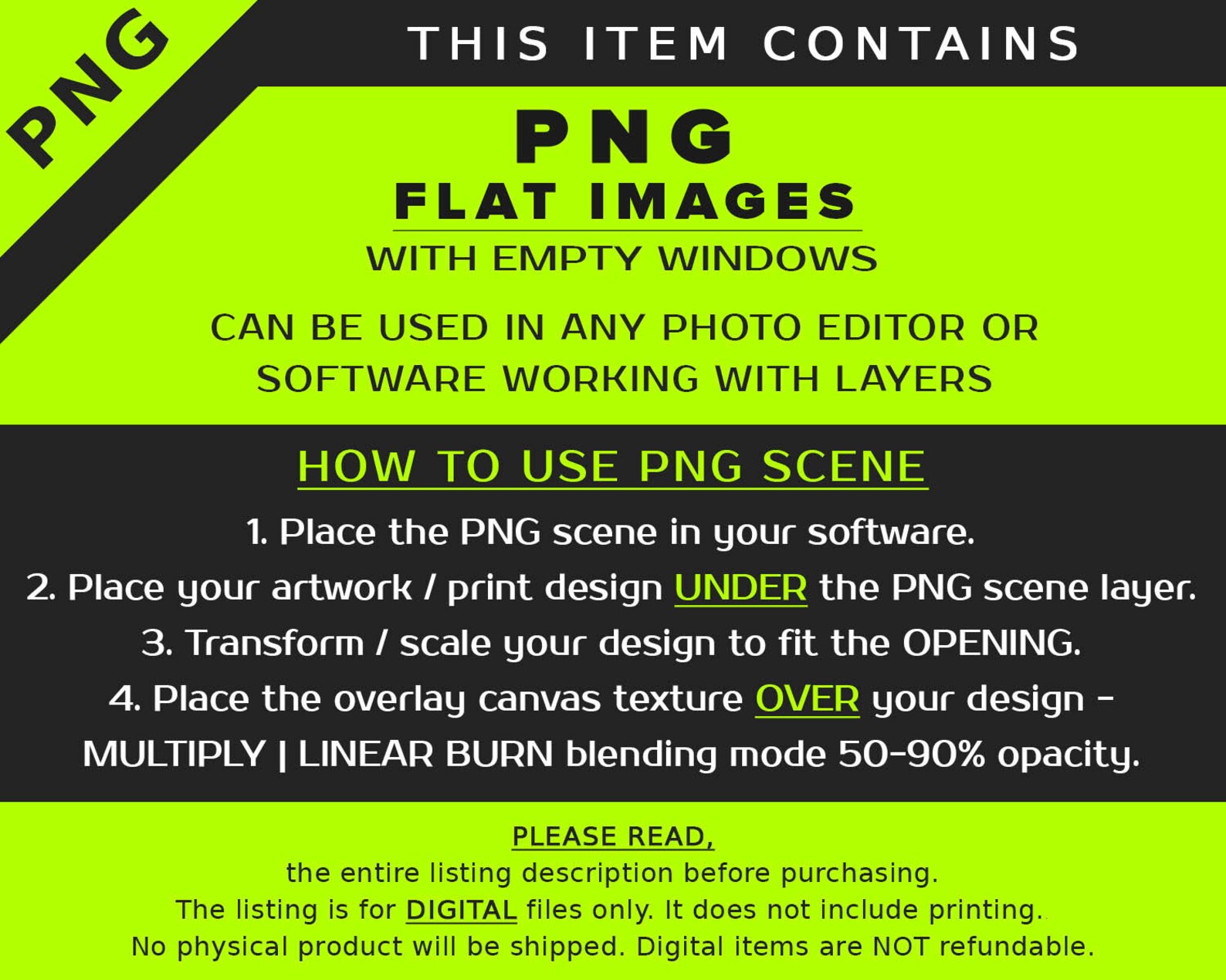 Canvas on Interior Wall Vertical Horizontal Artwork Display - Etsy