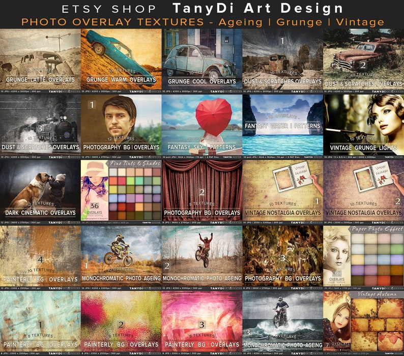 Blur Lights & Haze Toning Effects Photo Overlays Let the - Etsy