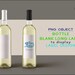 Blank Long Label PNG Wine Bottle 6 PNG Bottles With White - Etsy