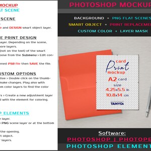 4.25x5.5in Greeting Card & Envelope on Table A2-card Vertical - Etsy