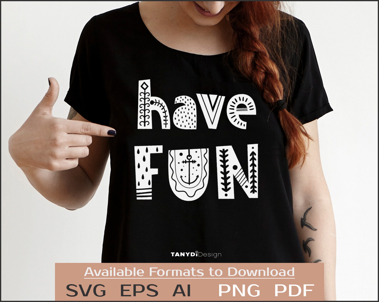 Have Fun SVG PNG EPS Sublimation Clip Art Positive Svg - Etsy