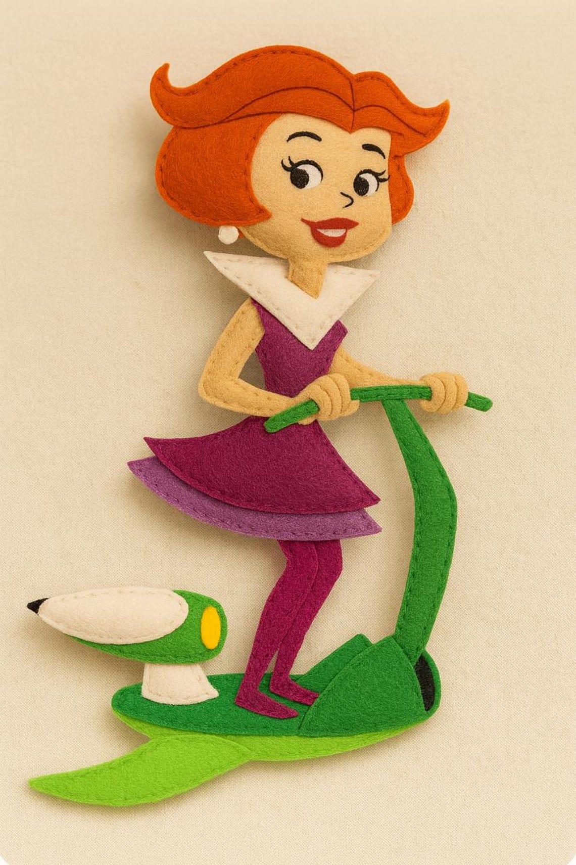 The Jetsons Baby Mobile – Handmade Felt Nursery Decor-space Baby Shower ...