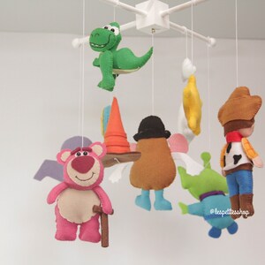 Toy Story Baby Mobile - Nursery Toy Story Mobile - Woody,potato Head ...