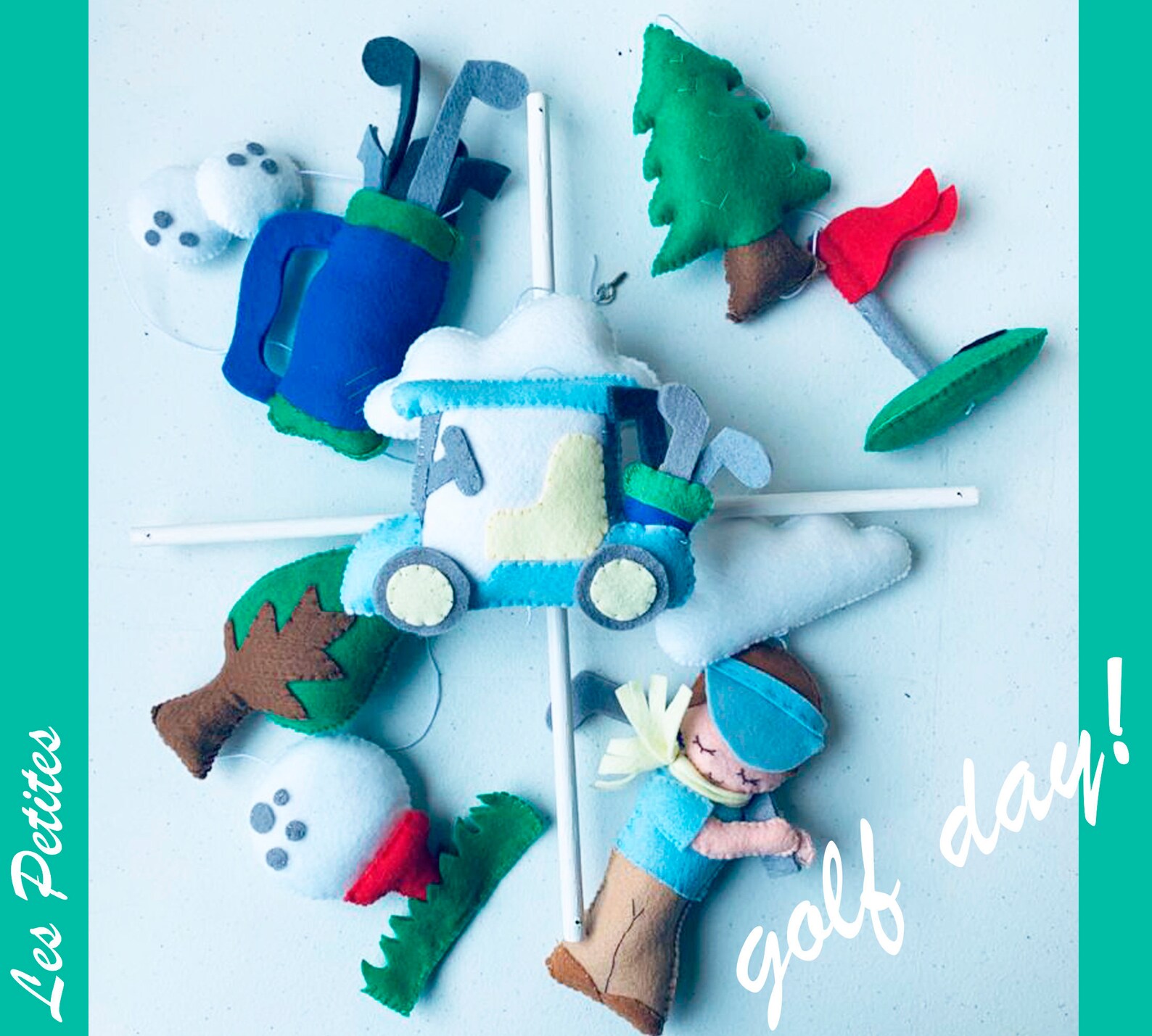 Golf Baby Mobile Baby Boy Mobile Golf Nursery Sports Baby - Etsy