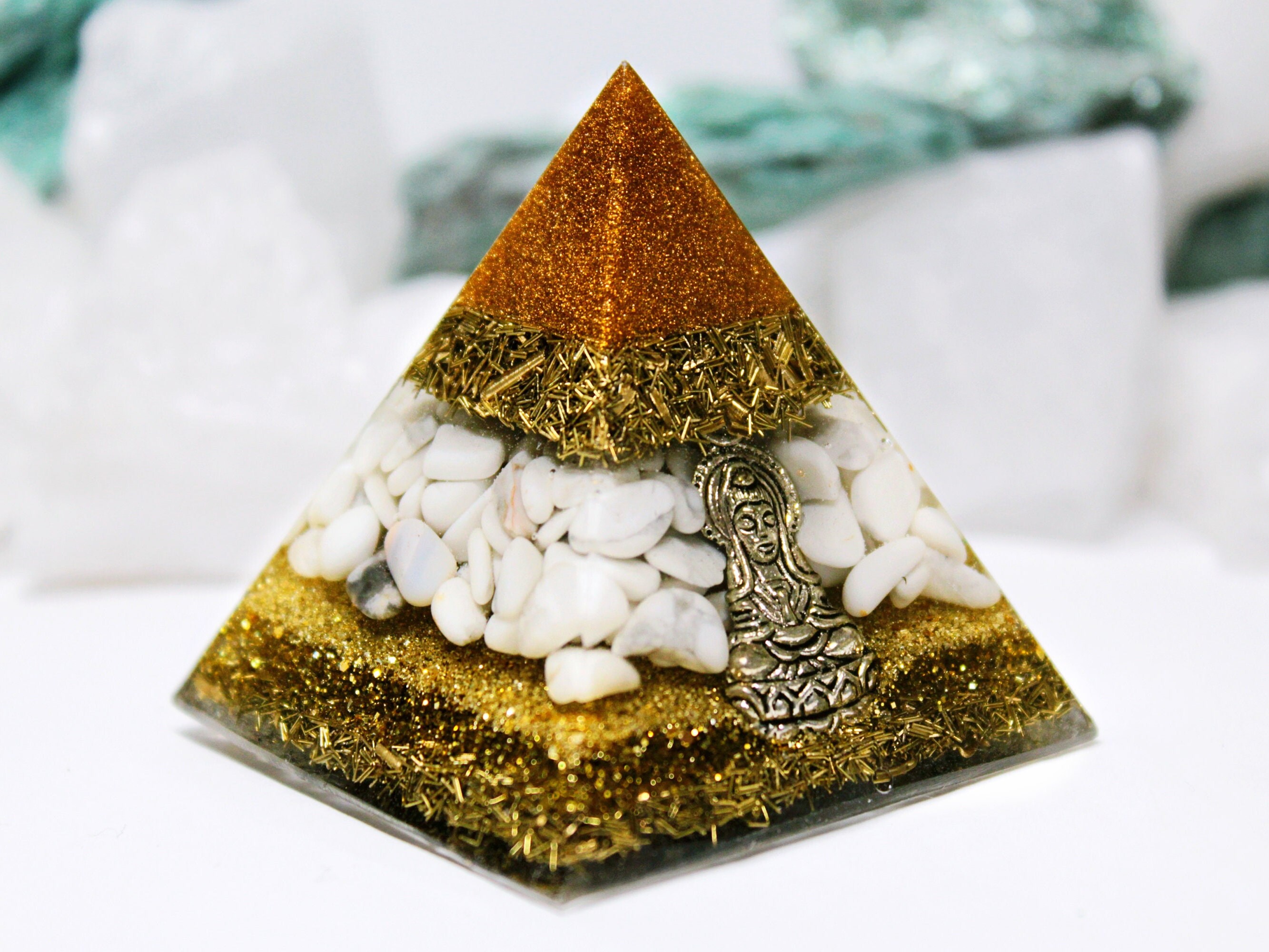 Orgonite Pyramid Orgone Device Energy Generator EMF - Etsy