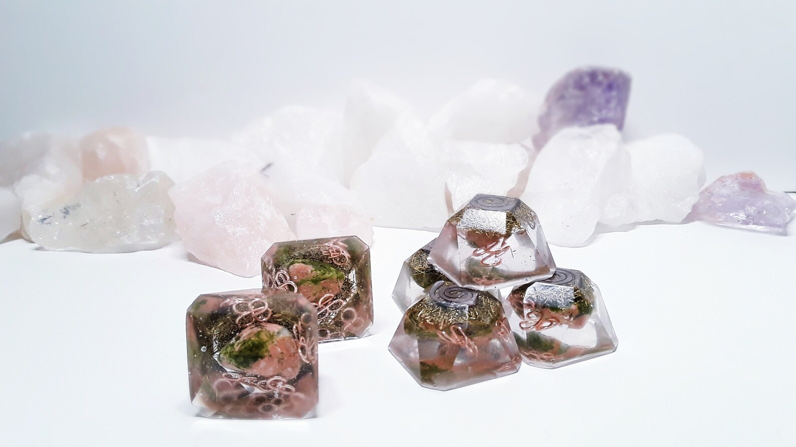 Mini Orgonite Tower Orgone Tower Buster Set of 6 Orgonite | Etsy