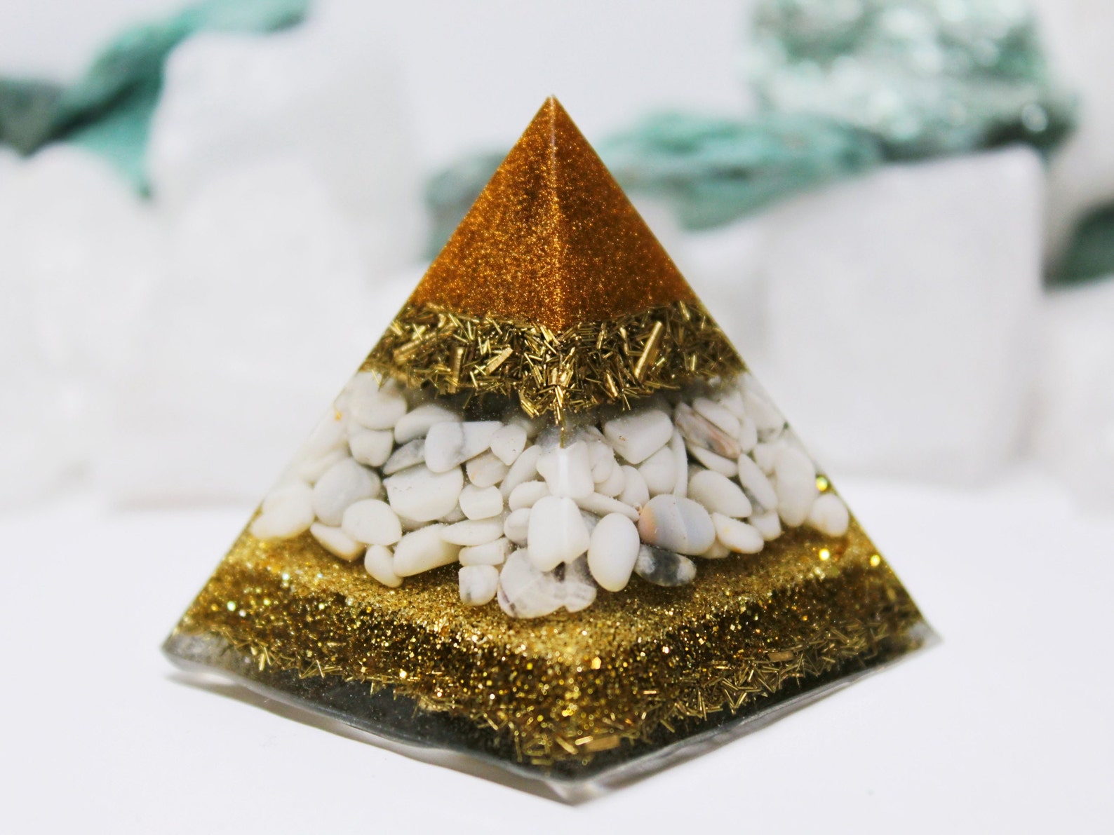 Orgonite Pyramid Orgone Device Energy Generator EMF - Etsy