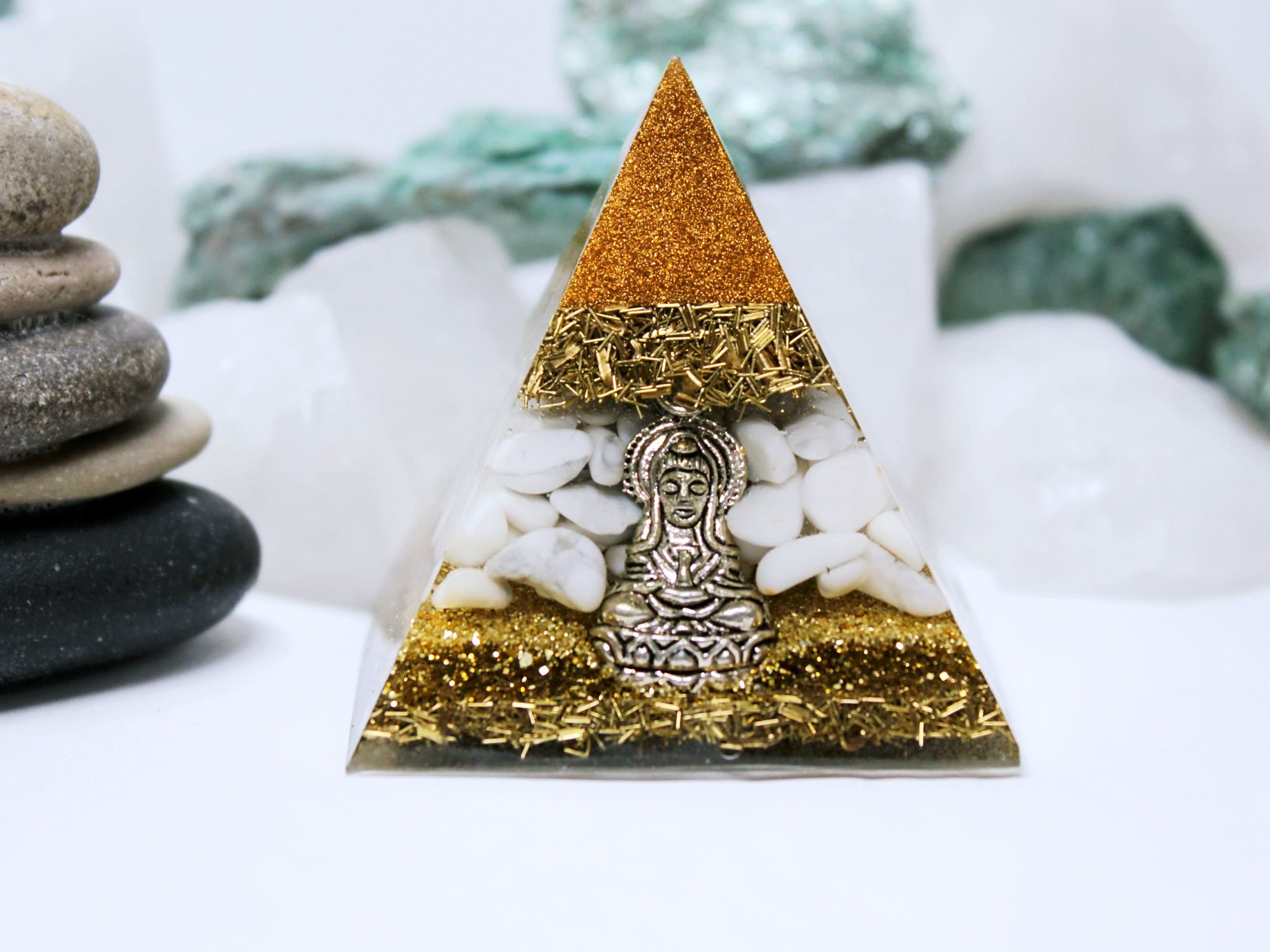 Orgonite Pyramid Orgone Device Energy Generator EMF - Etsy