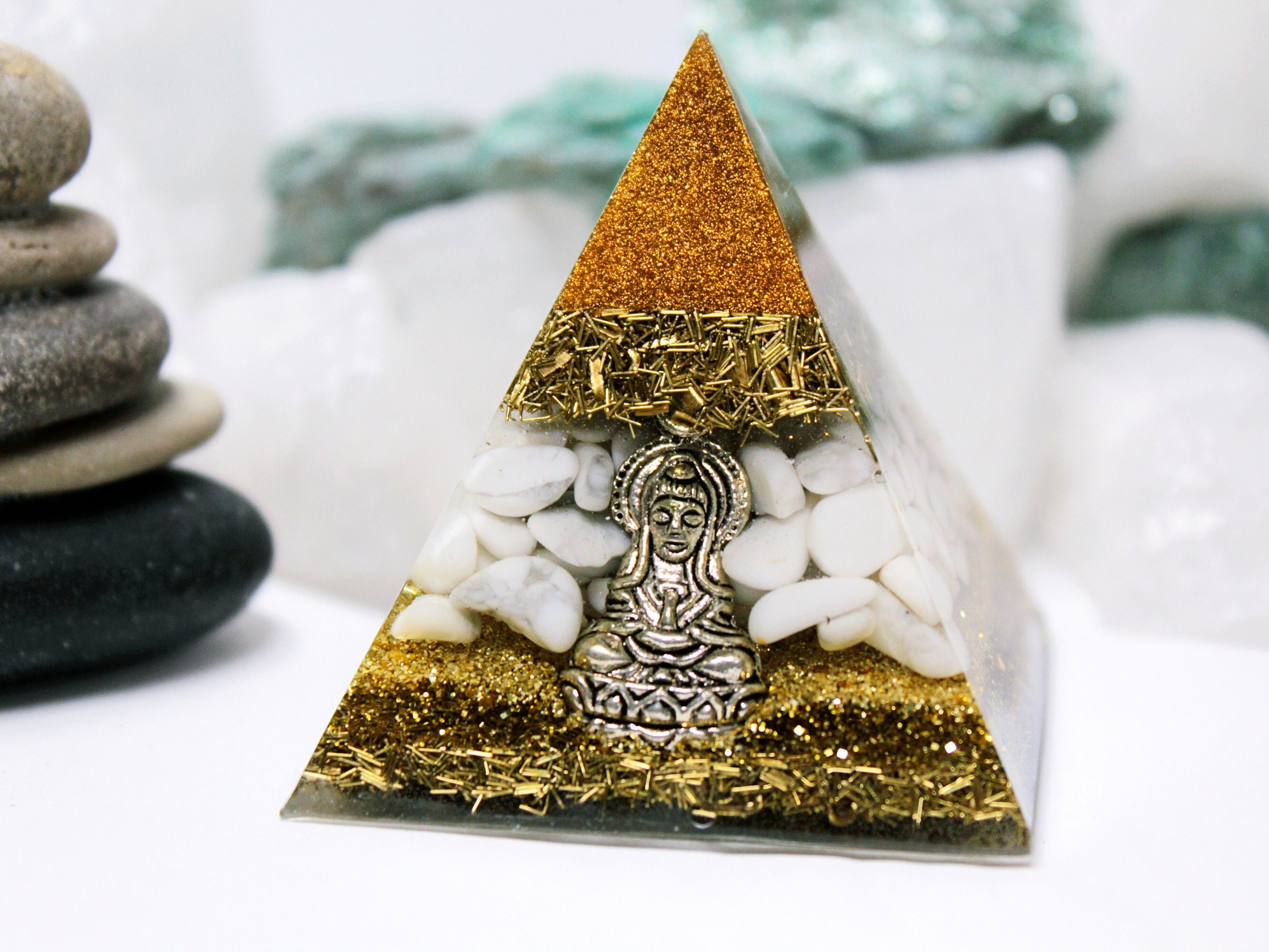Orgonite Pyramid Orgone Device Energy Generator EMF - Etsy