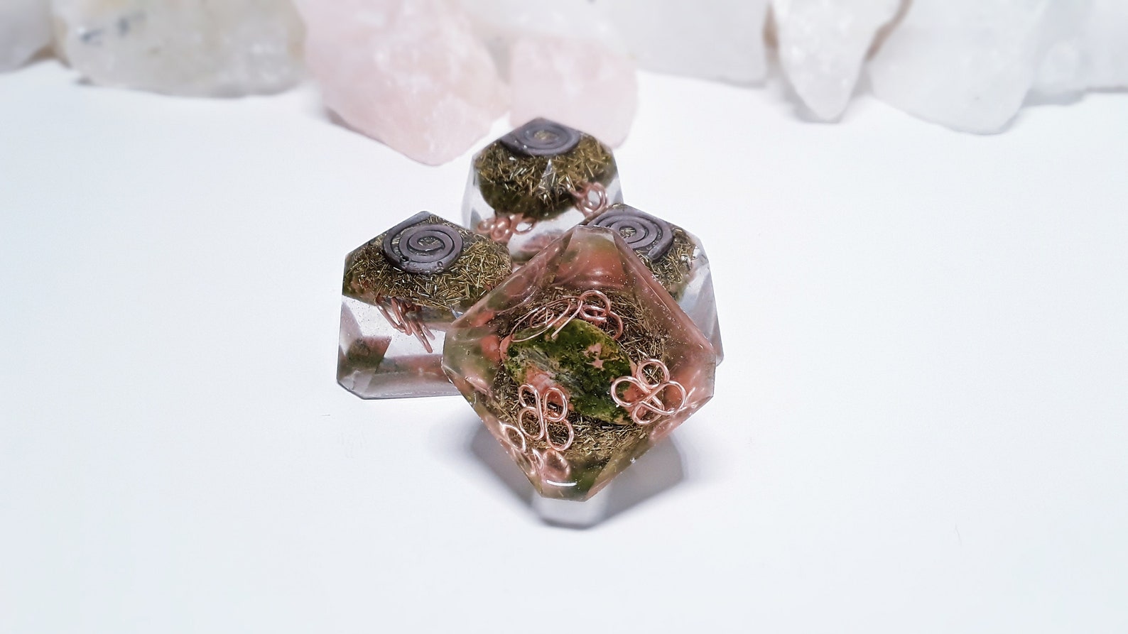 Mini Orgonite Tower Orgone Tower Buster Set of 6 Orgonite | Etsy