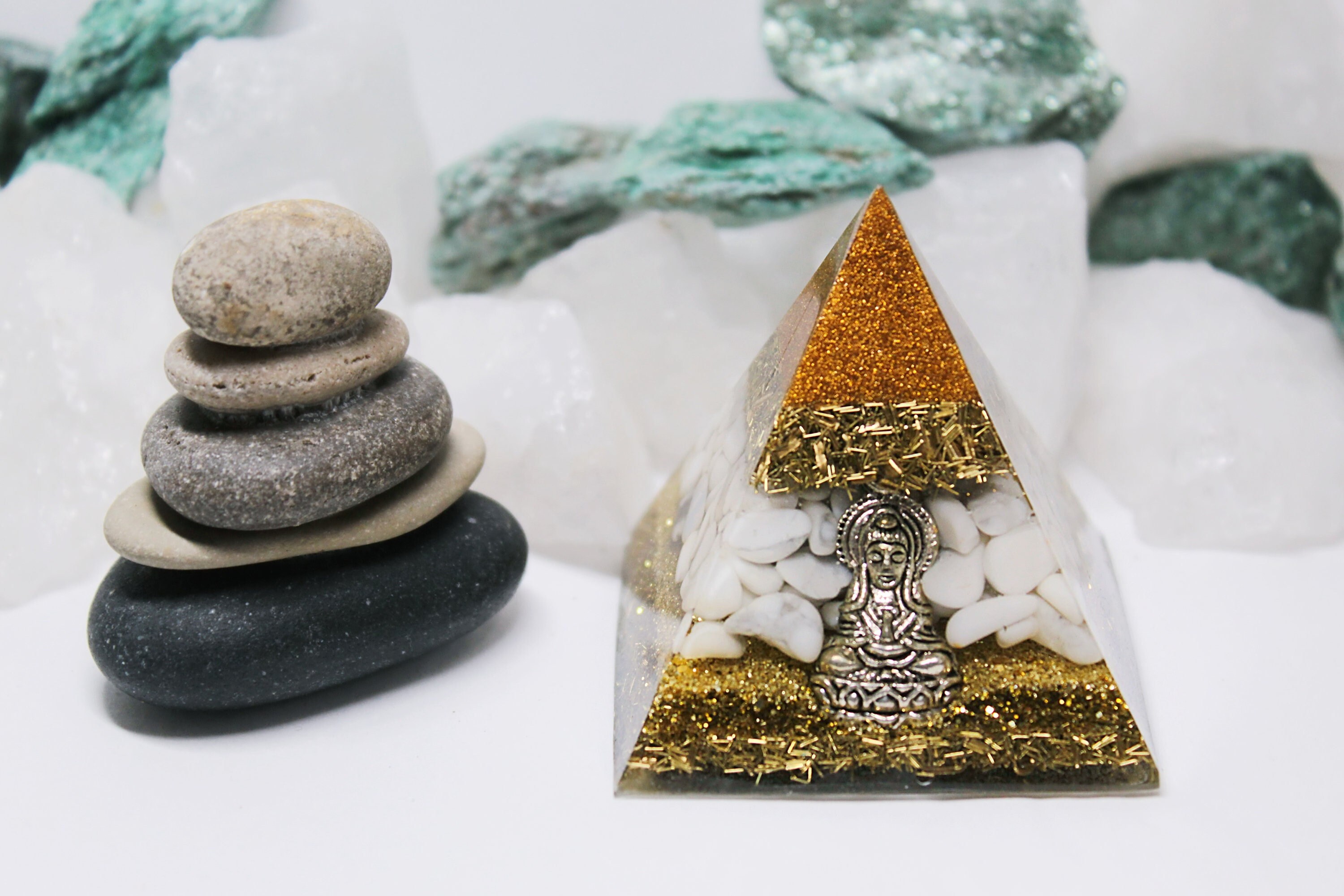 Orgonite Pyramid Orgone Device Energy Generator EMF - Etsy