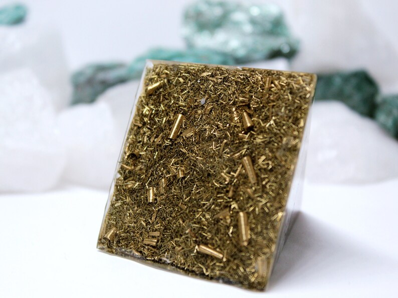 Orgonite Pyramid Orgone Device Energy Generator EMF - Etsy