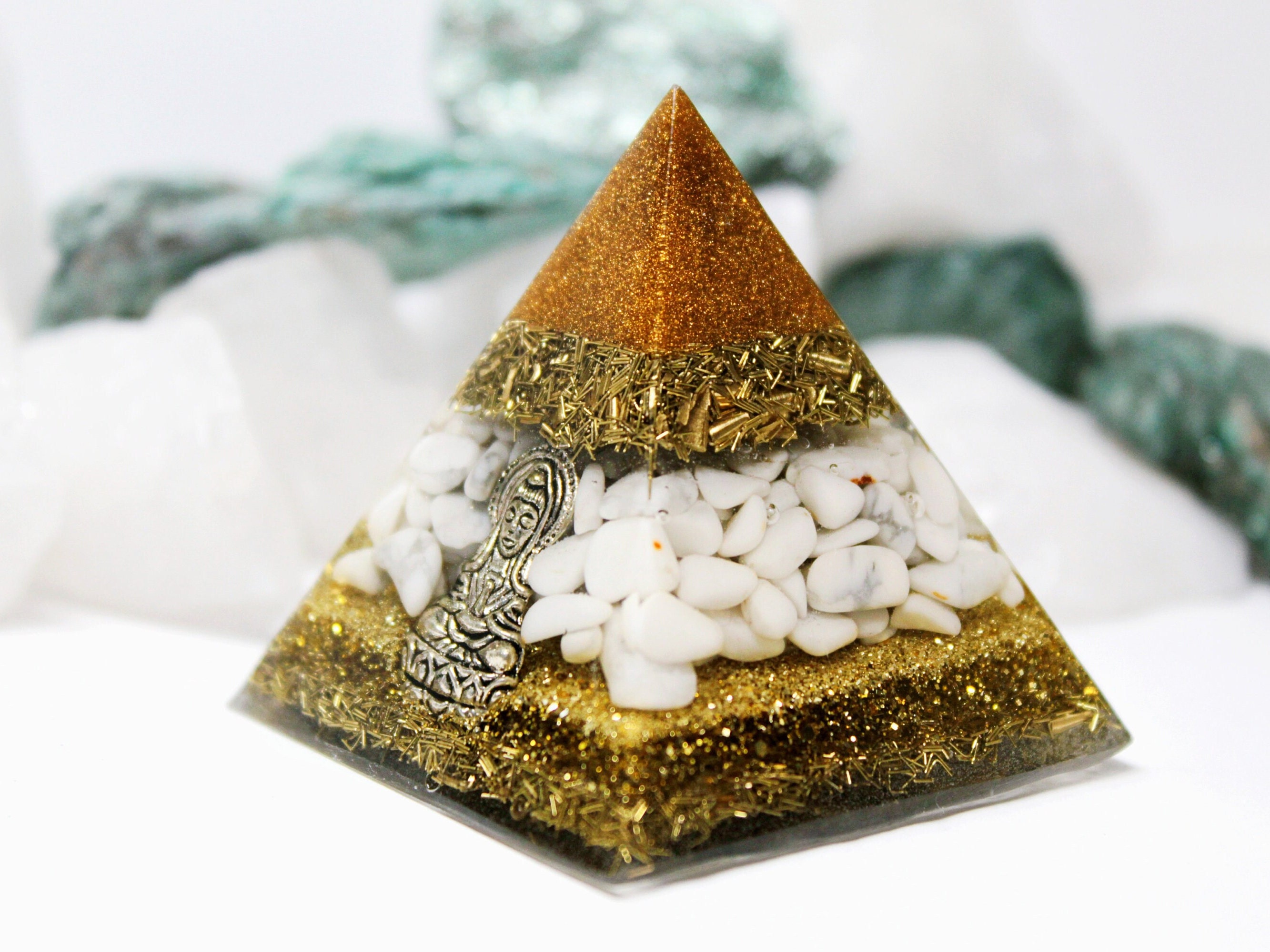 Orgonite Pyramid Orgone Device Energy Generator EMF - Etsy