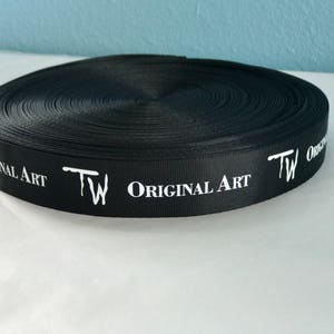 Personalized Custom Printed Grosgrain Ribbon, Full Color Printed ...