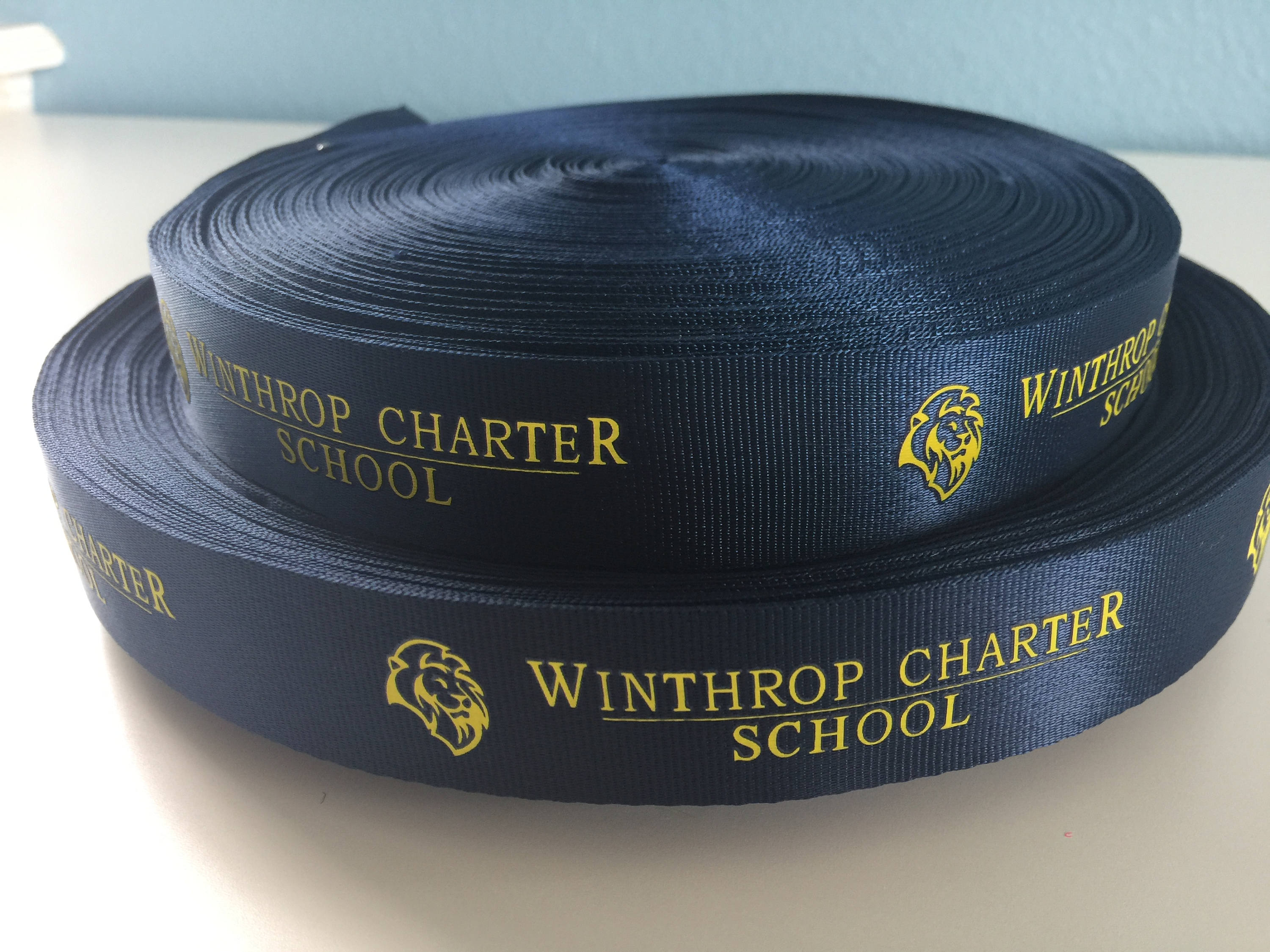 Personalized Custom Printed Grosgrain Ribbon Full Color | Etsy