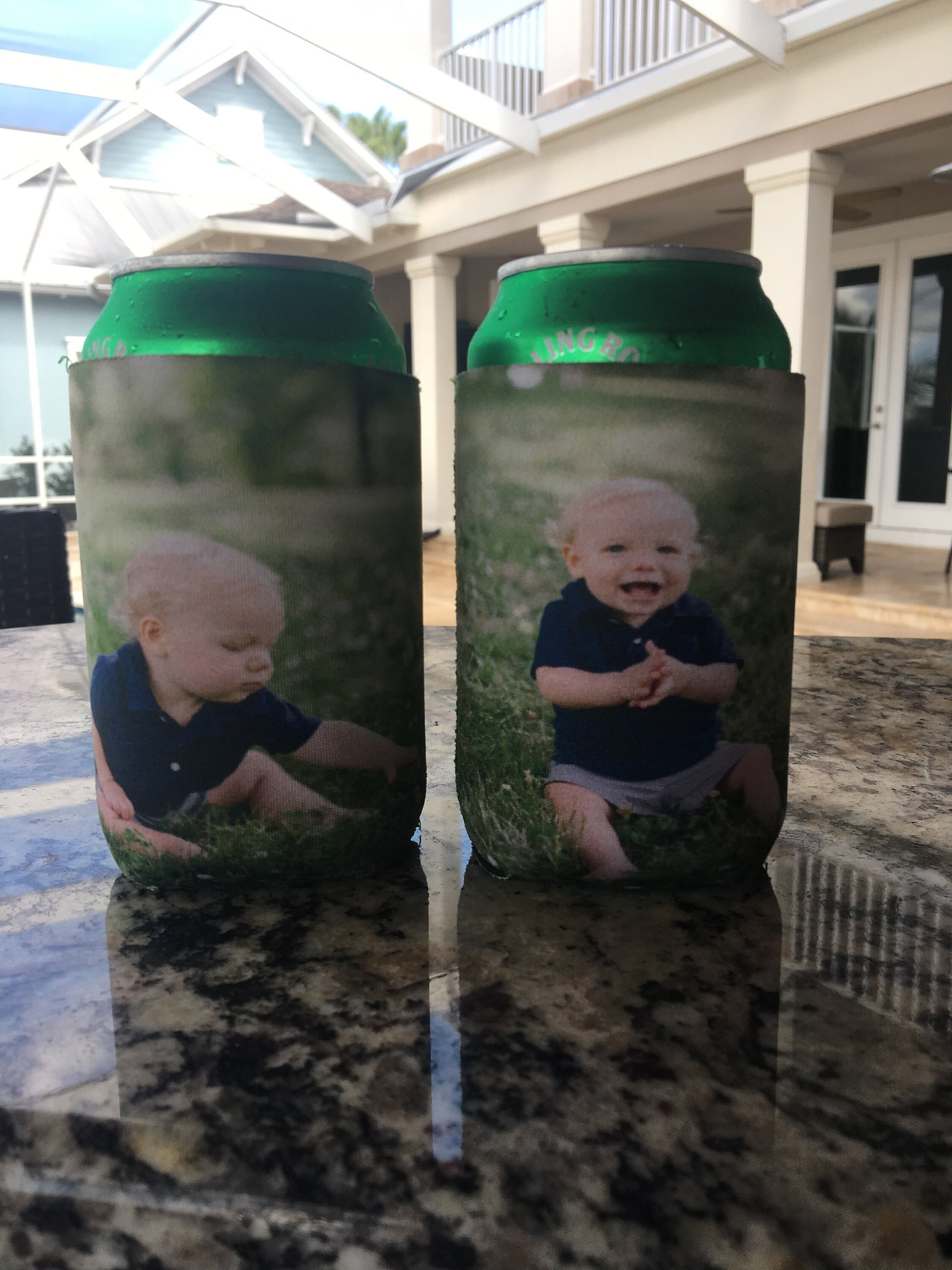 50 Full Color Photo Print Can Coolers Custom Photo Can | Etsy