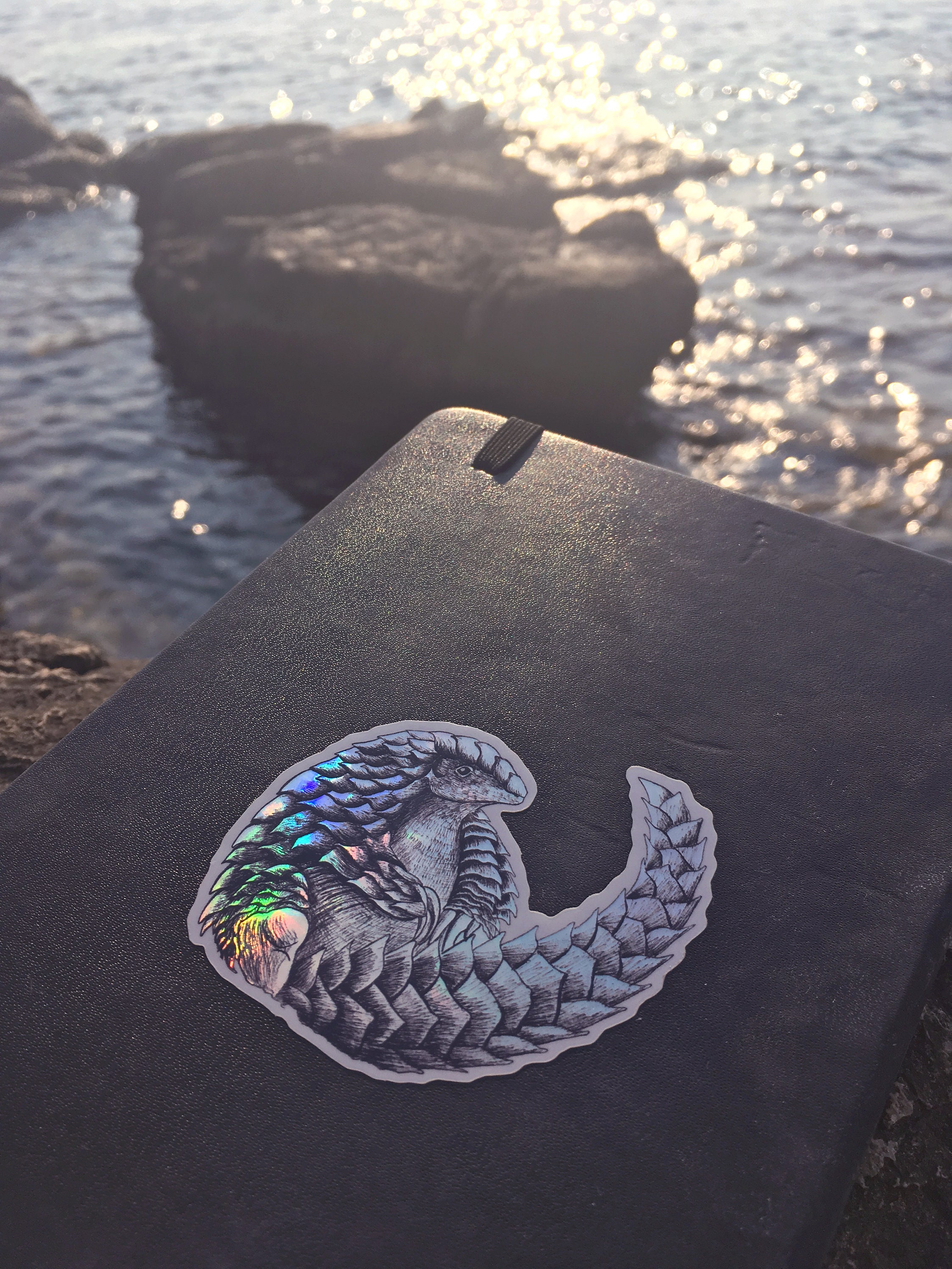 3x Sticker Pack Pangolins Holographic | Etsy