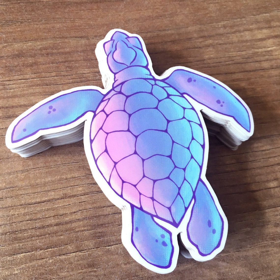 Baby Turtle Sticker transparent - Etsy