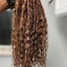CURLY ENDS Loc Extensions | Custom Handmade Loc Extension| Human Hair ...