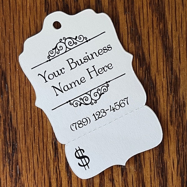 Perforated Hang Tags - Etsy