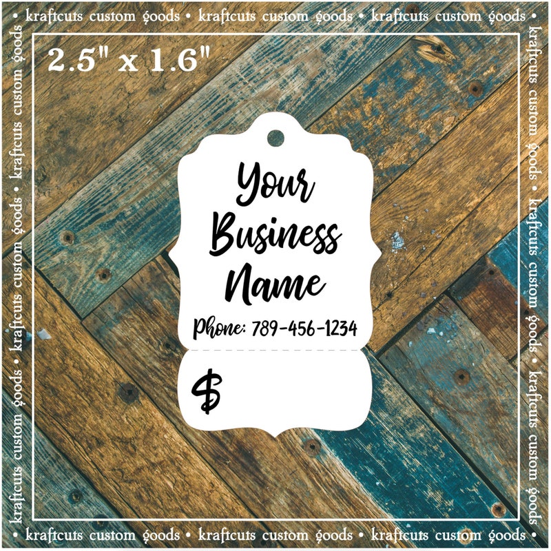 Perforated Hang Tags - Etsy