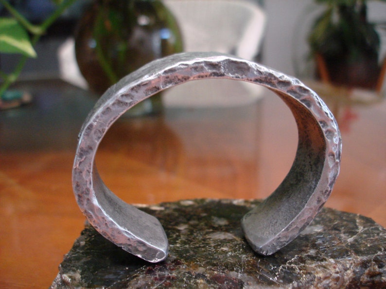 Hammered 5mm Heavy Aluminum Cuff. 5mm Thick . 20mm Wide. - Etsy