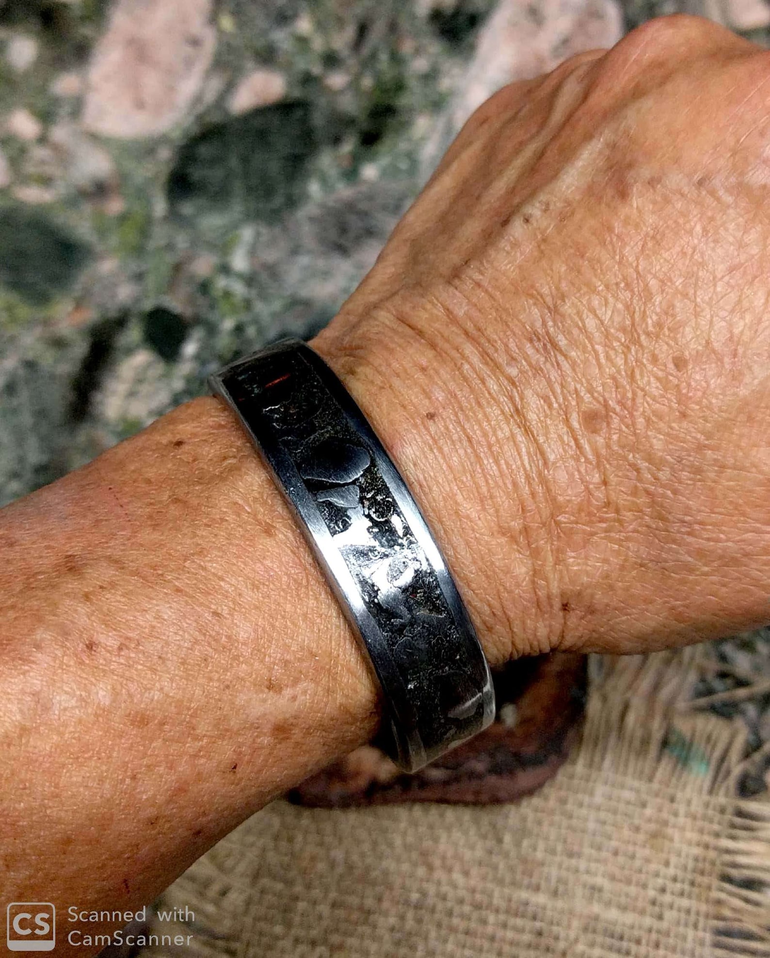 Meteorite Iron Cuff Bracelet. 4 X 14 Mm Thick and Wide. | Etsy