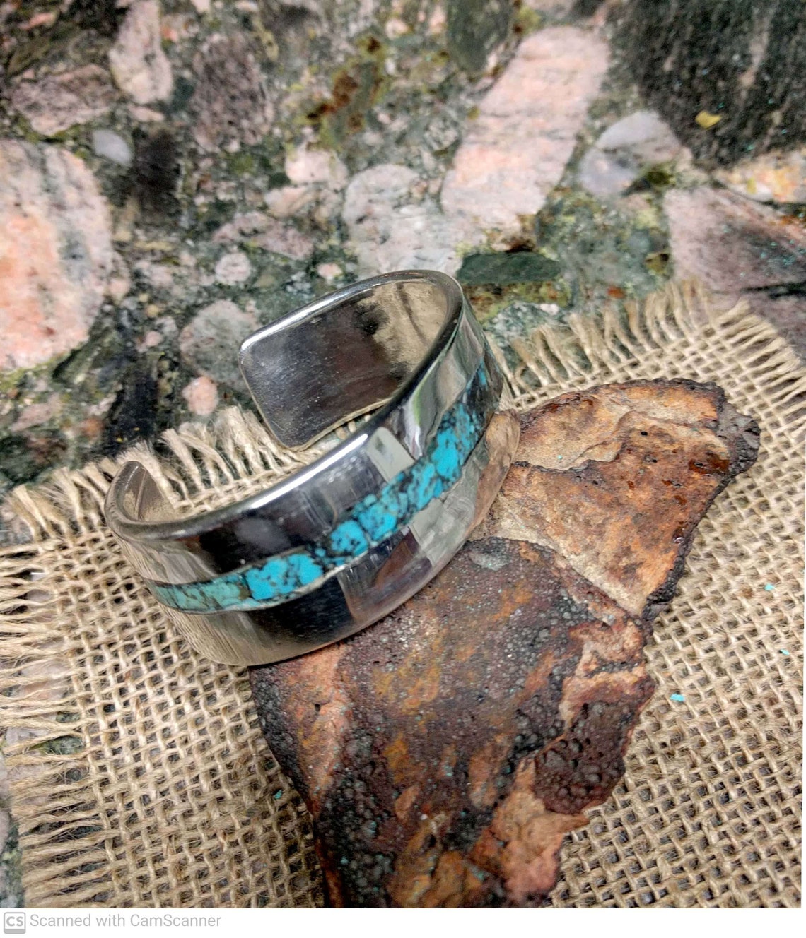 Bisbee Pure Silver Cuff Bracelet. 3.5X24.5 Mm Thick and Wide. - Etsy