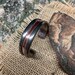 Copper Inlay Titanium Cuff Bracelet. 0.5" Wide. 3.5 Mm Thickness. Grade ...